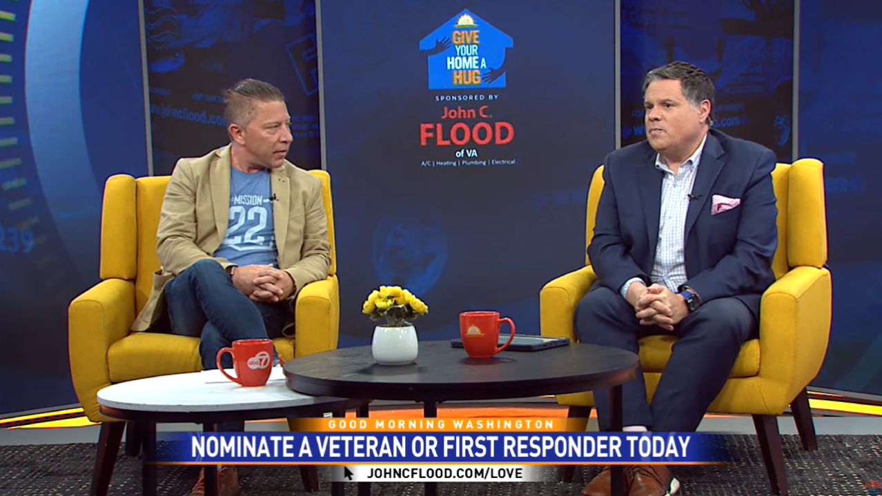 John C. Flood & ABC7: Promoting Our HVAC System Giveaway on Good Morning Washington - John C ...